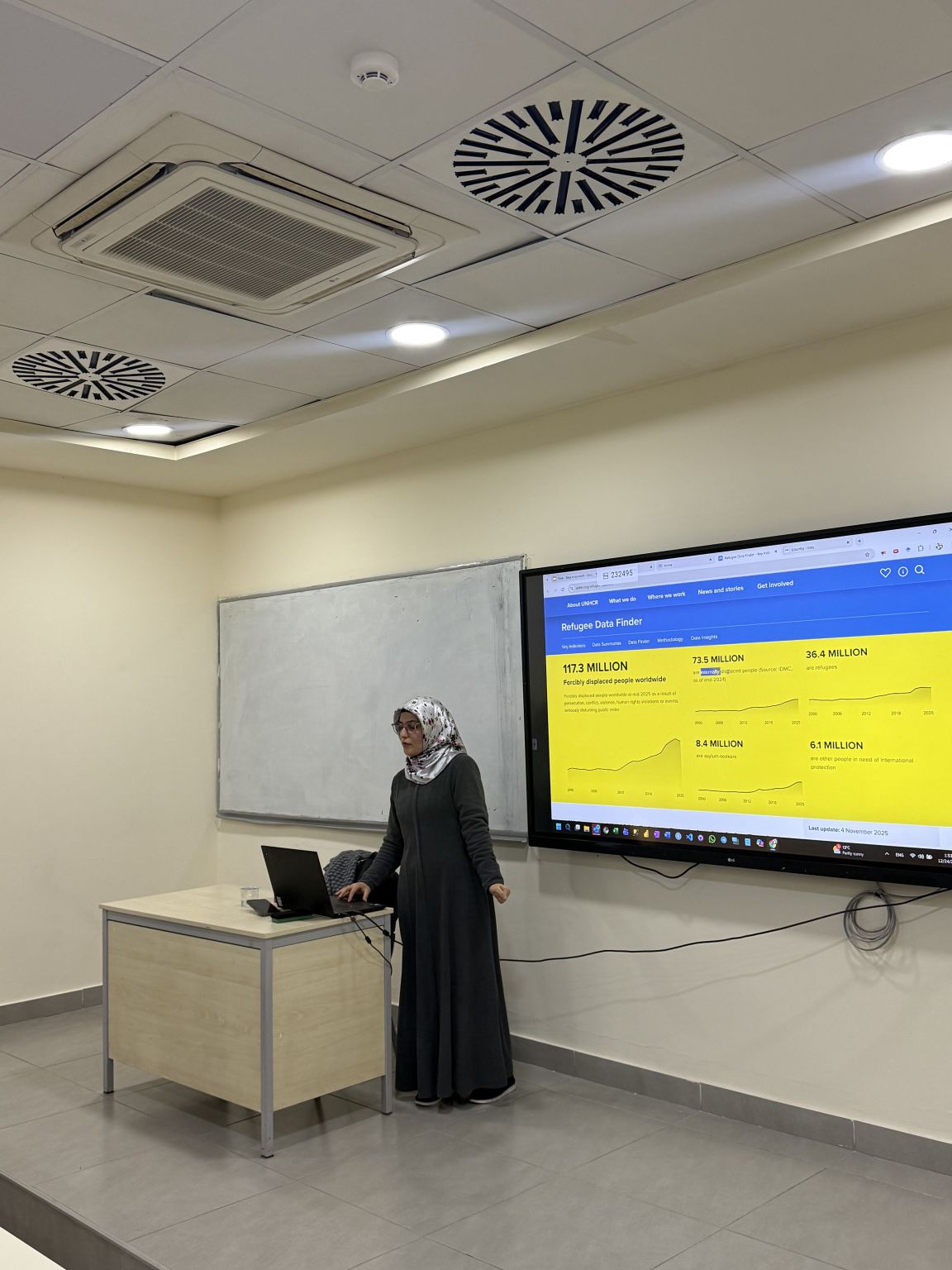 International Workshop Held for Cybersecurity Students on “Data in Our Work” - TIU University