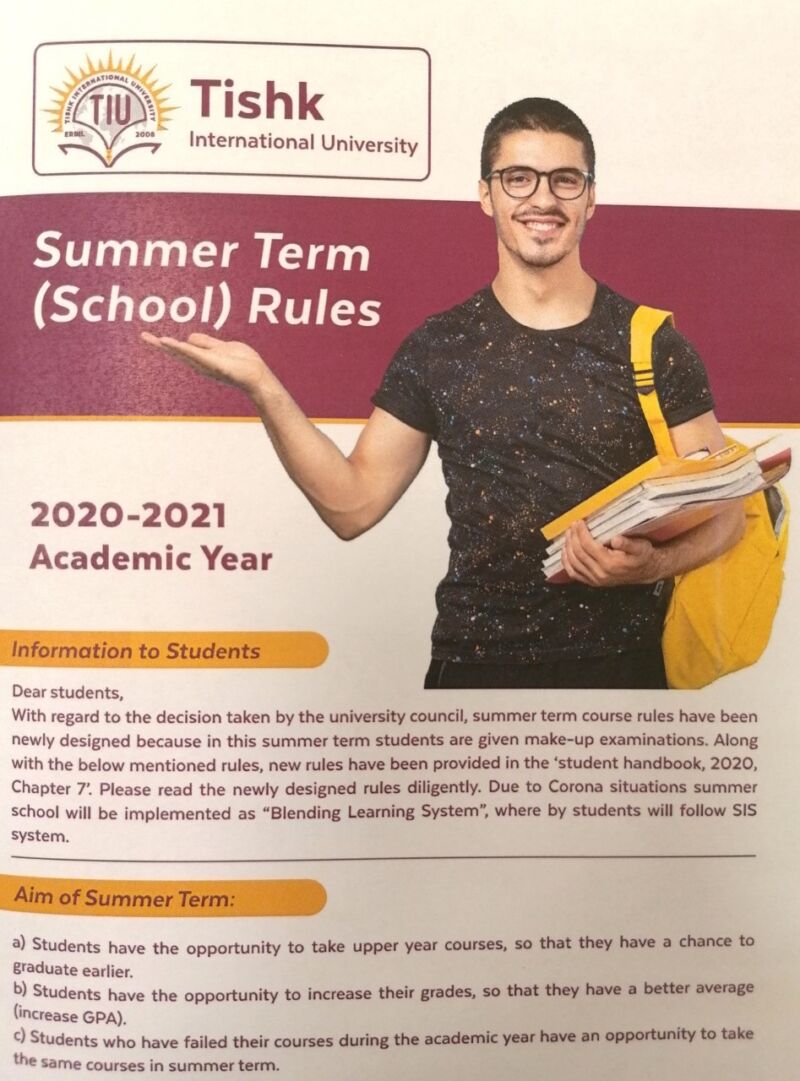 Summer term/Make-up Exam Policy and Registration Dates | Medical ...