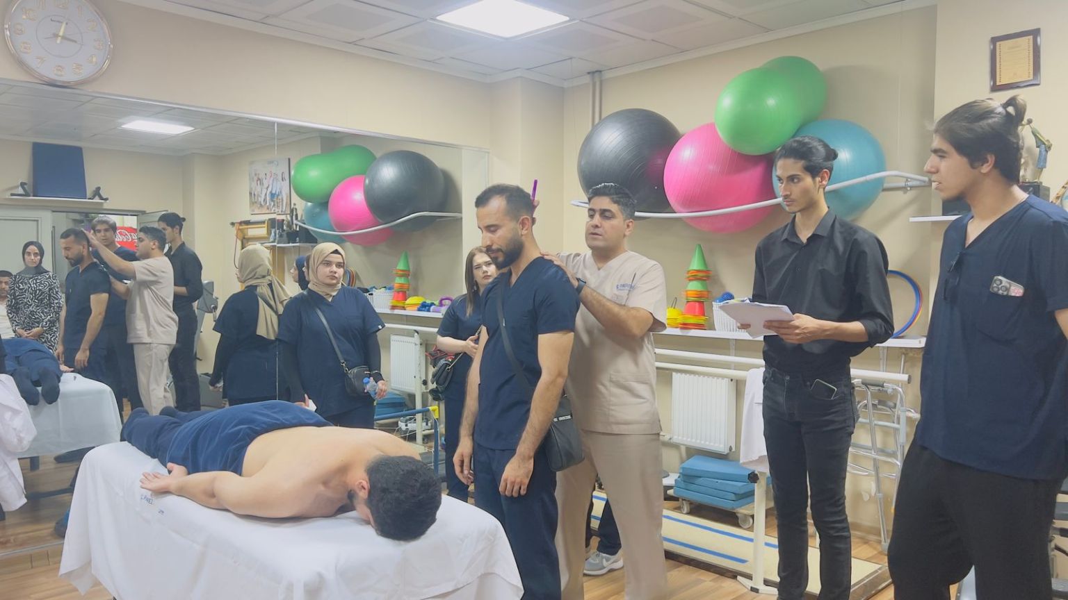 Scientific Trip to the Parez Physio Clinic/ PAR Hospital | Physiotherapy - Tishk International ...